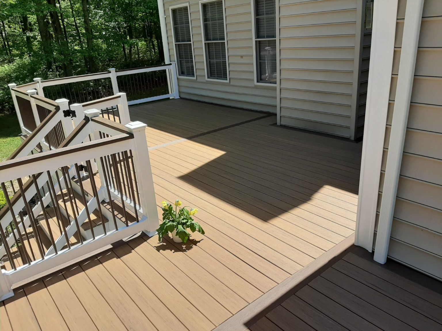 Project of the Month: TimberTech Deck in Severn, Maryland | Fence ...