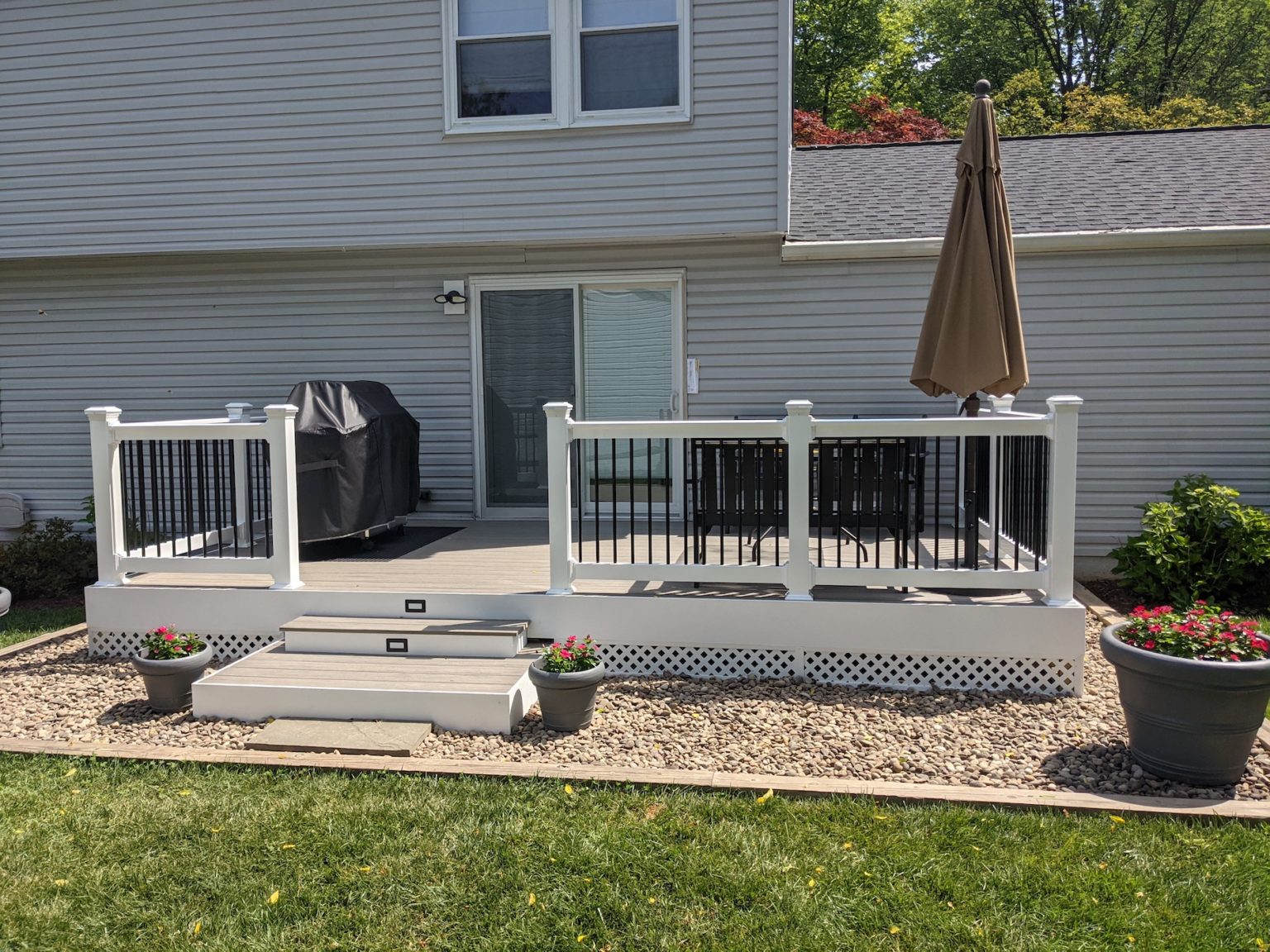 Makeover Monday: TimberTech Deck in Columbia, Maryland | Fence & Deck ...