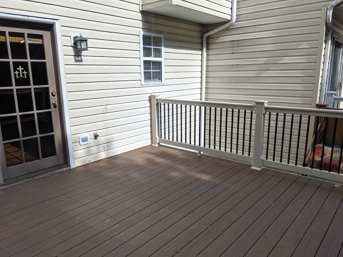 Makeover Monday: TimberTech Deck in Reistertown, MD | Fence & Deck ...