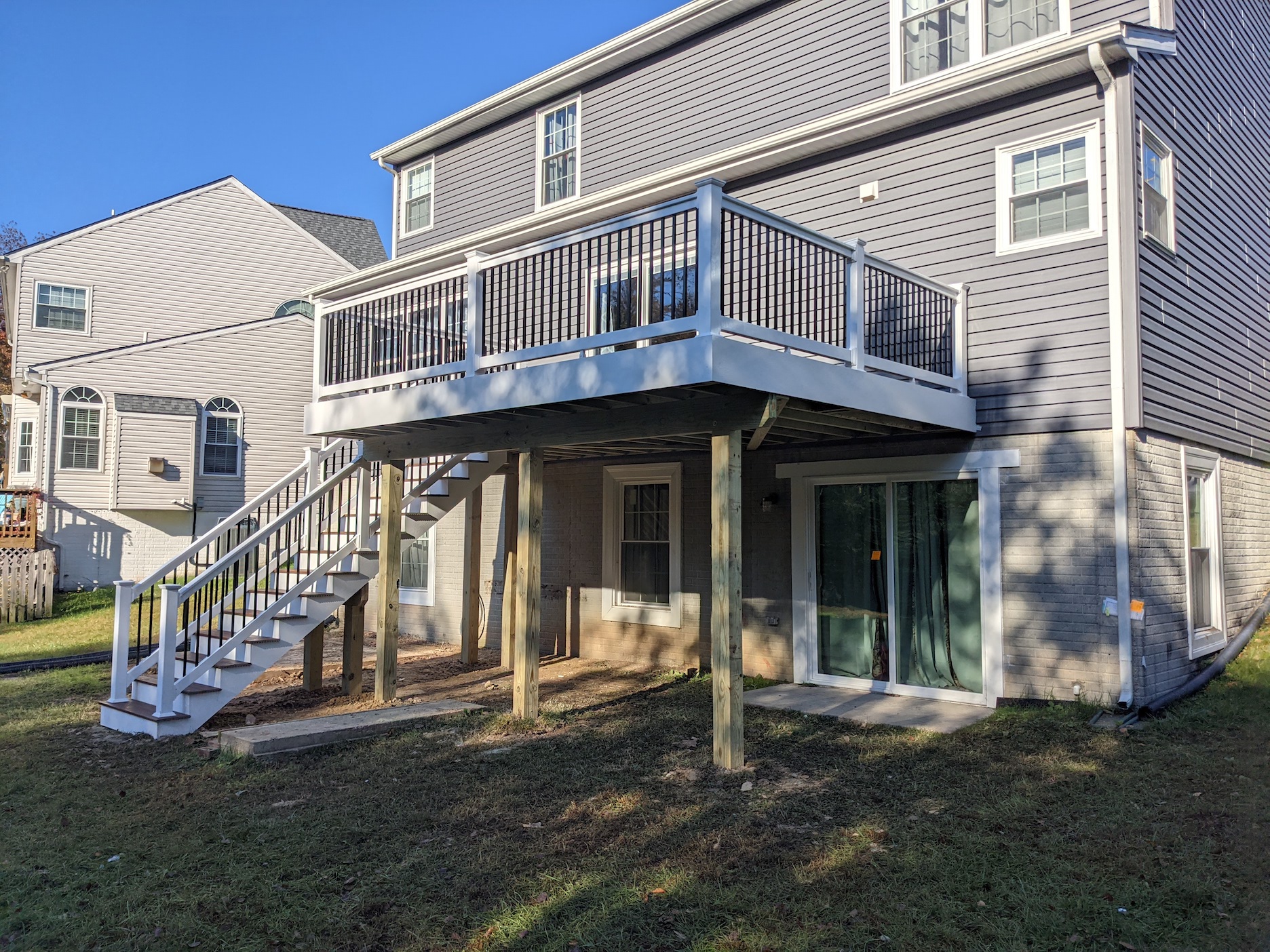 Makeover Monday: Trex Deck in Rosedale, Maryland | Fence & Deck ...