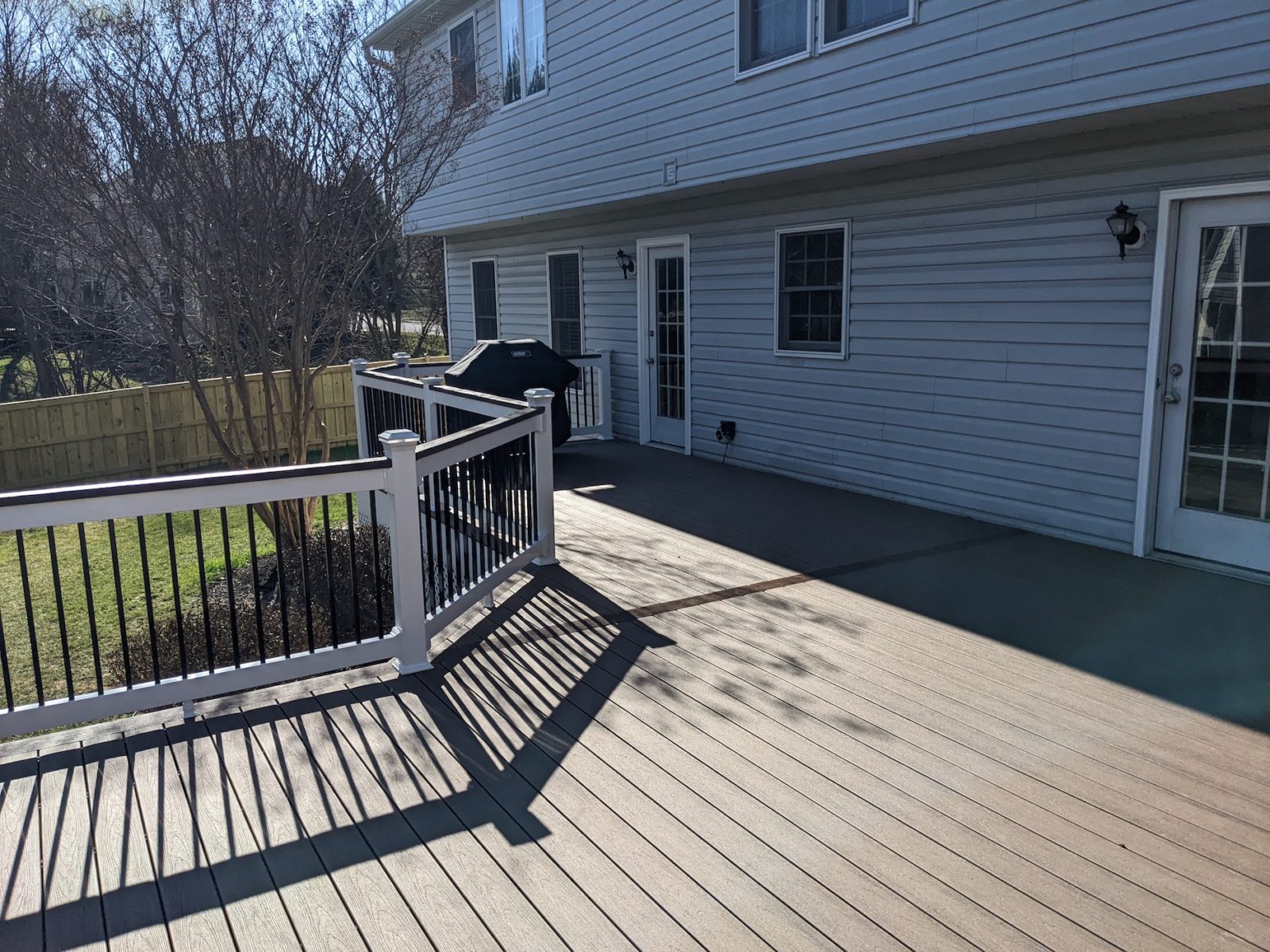 Makeover Monday: TimberTech Deck in Columbia, Maryland - Fence & Deck ...