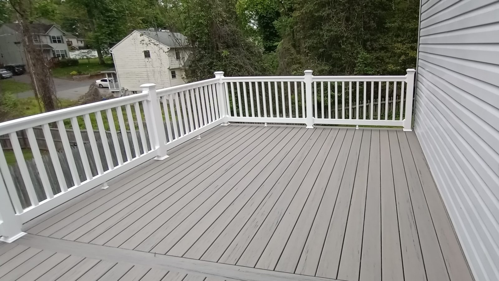 Makeover Monday: TimberTech Deck in Crownsville, Maryland | Fence ...