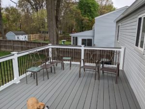Makeover Monday: TimberTech Deck in Hanover, Maryland | Fence & Deck ...