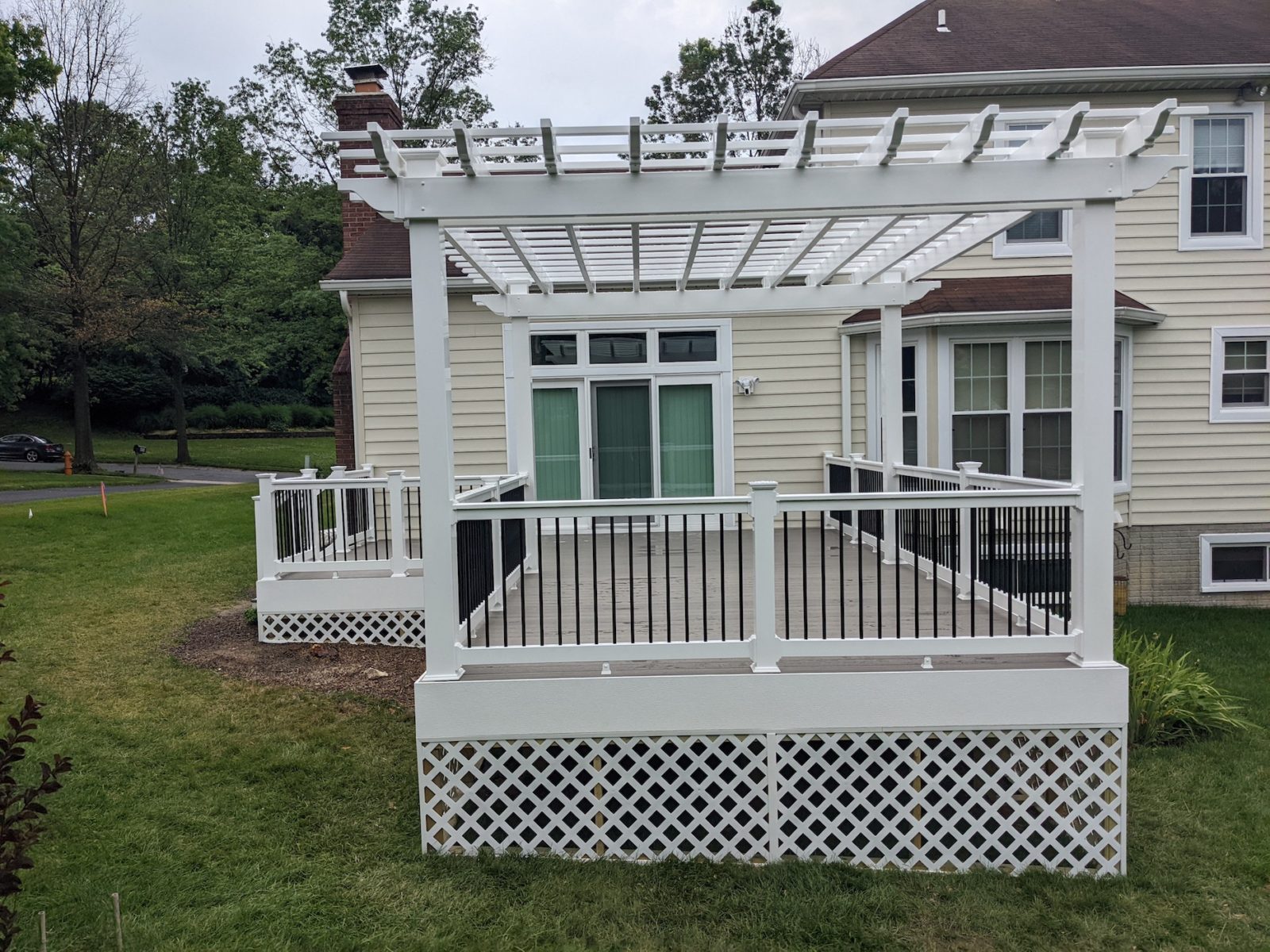 Makeover Monday: TimberTech Deck & Pergola in Ellicott City | Fence ...