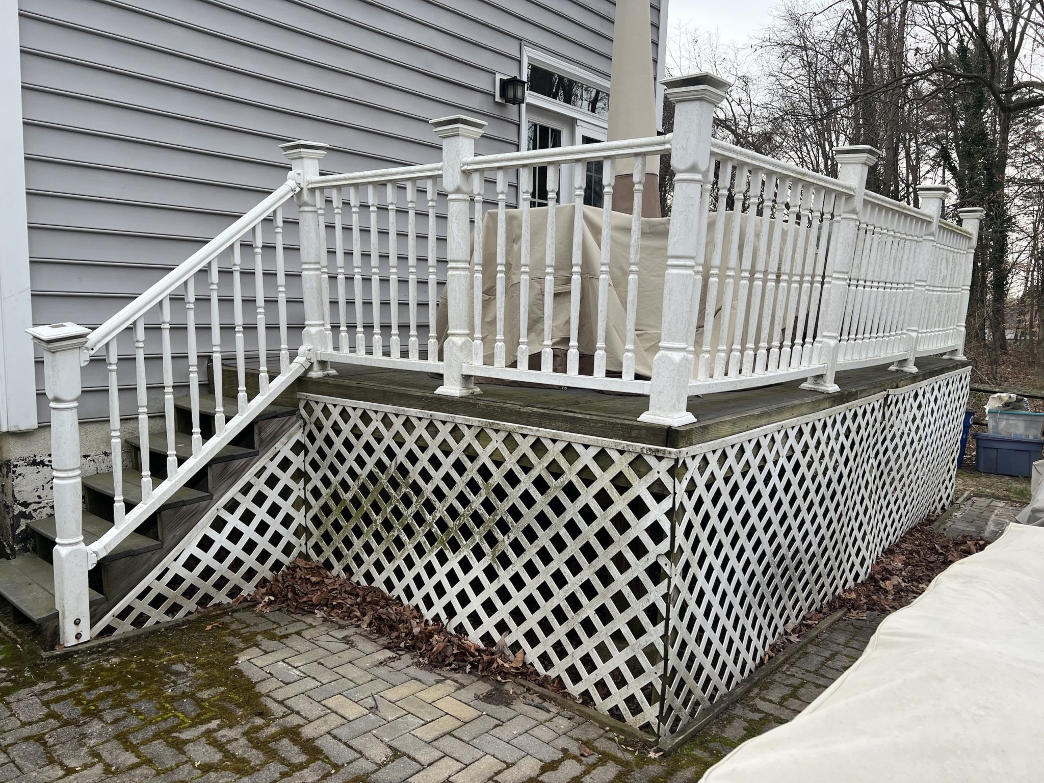 Makeover Monday: TimberTech Deck With Cable Railing in Parkville ...