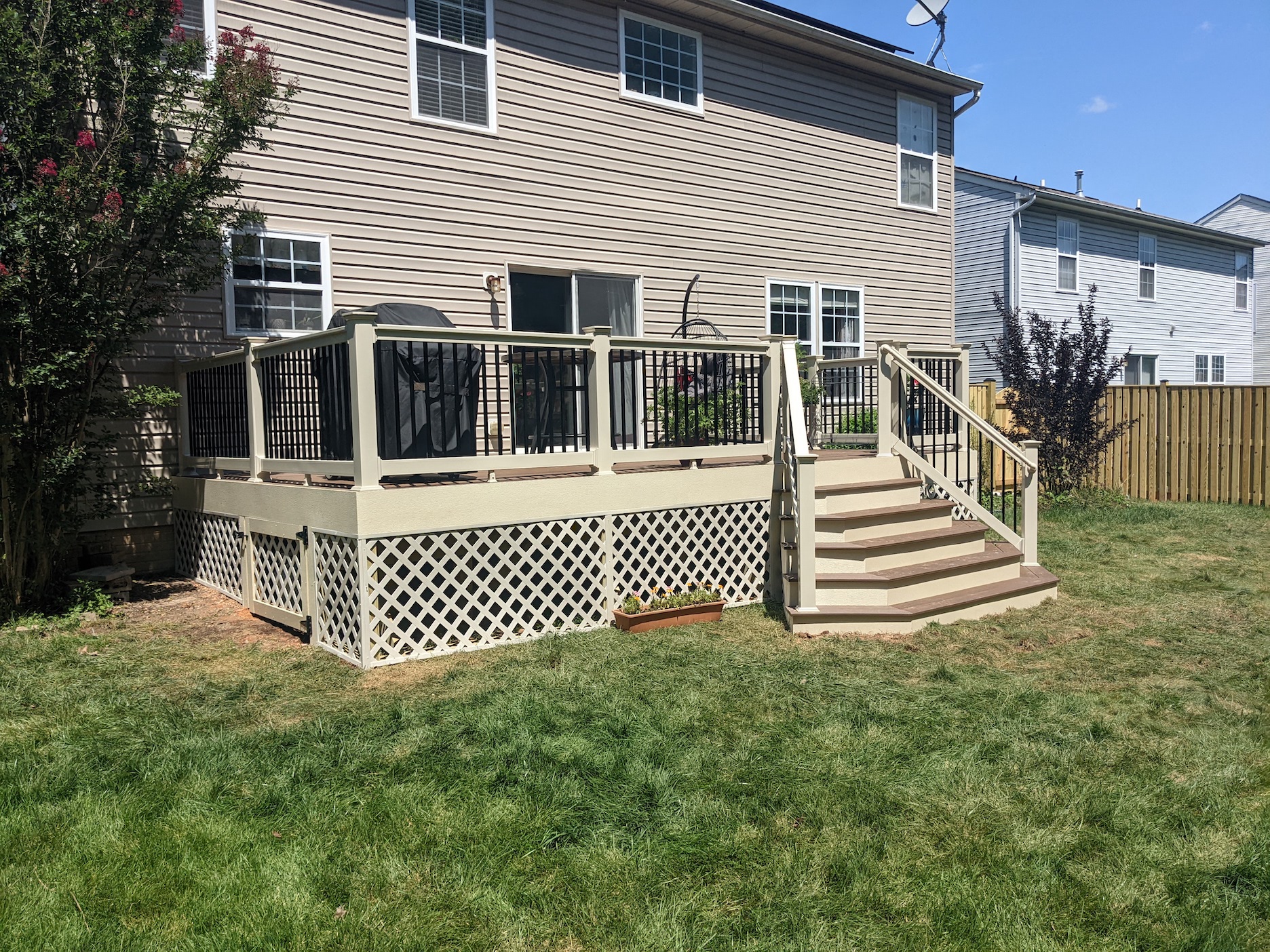 Makeover Monday: TimberTech Deck in Nottingham, Maryland - Fence & Deck ...