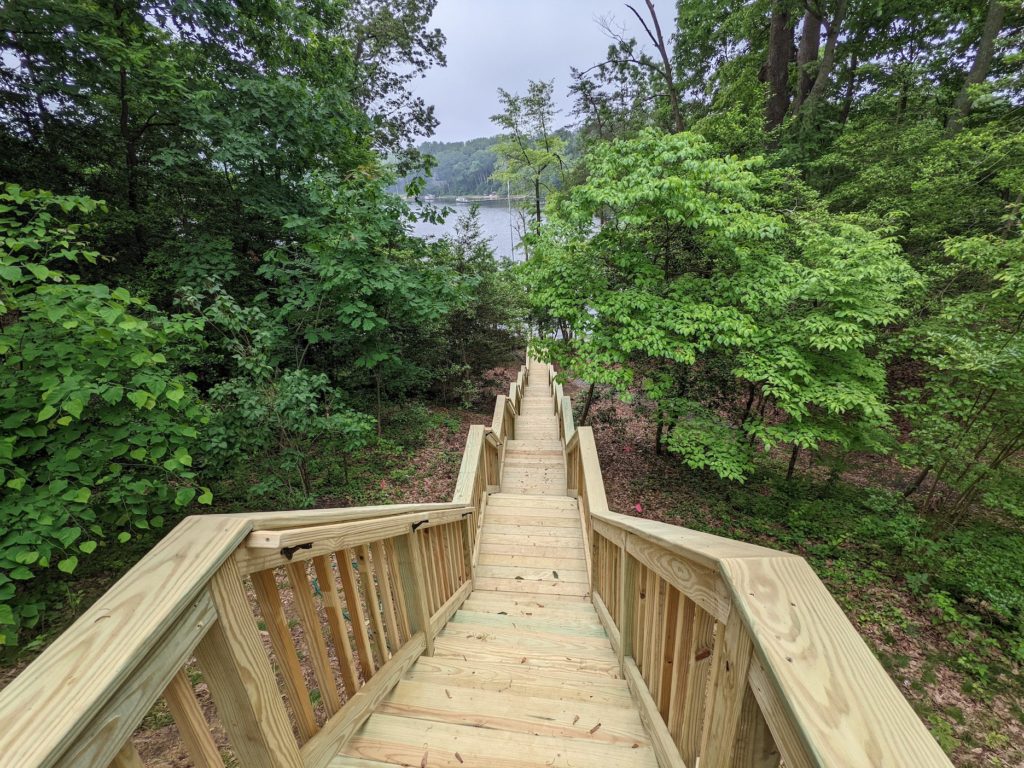 Project of the Month: Waterfront Access Steps in Crownsville, Maryland ...