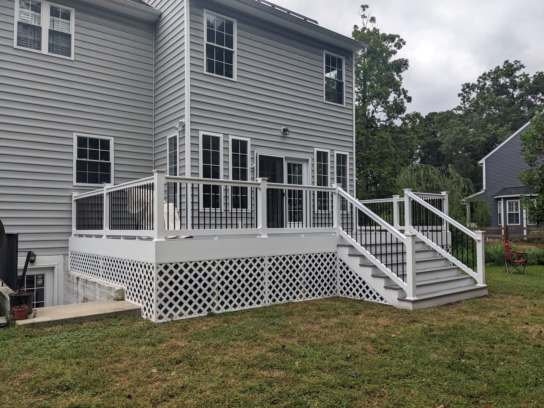 Makeover Monday: Pebble Gray Trex Deck in Pasadena, Maryland | Fence ...