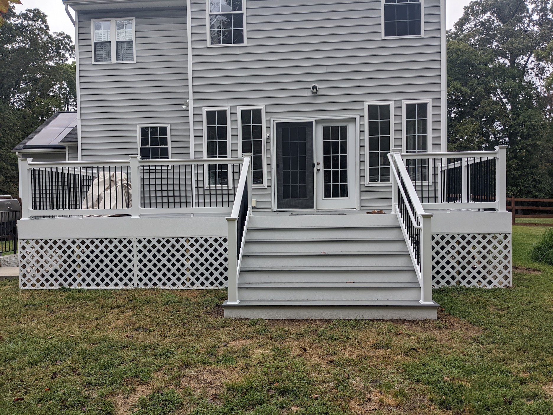 Makeover Monday: Pebble Gray Trex Deck in Pasadena, Maryland | Fence ...