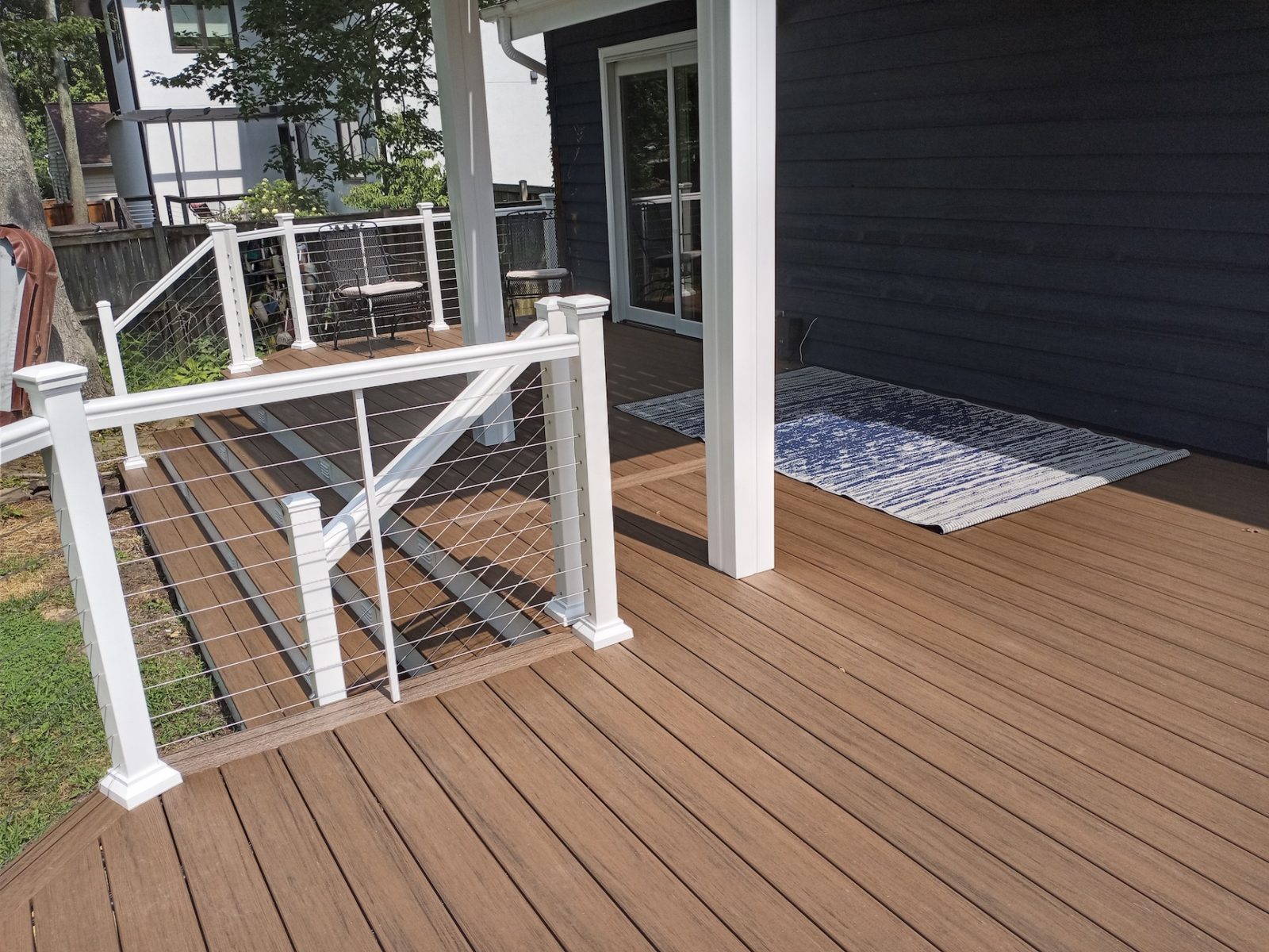 Project of the Month: TimberTech Deck & Cable Railing in Annapolis, MD ...