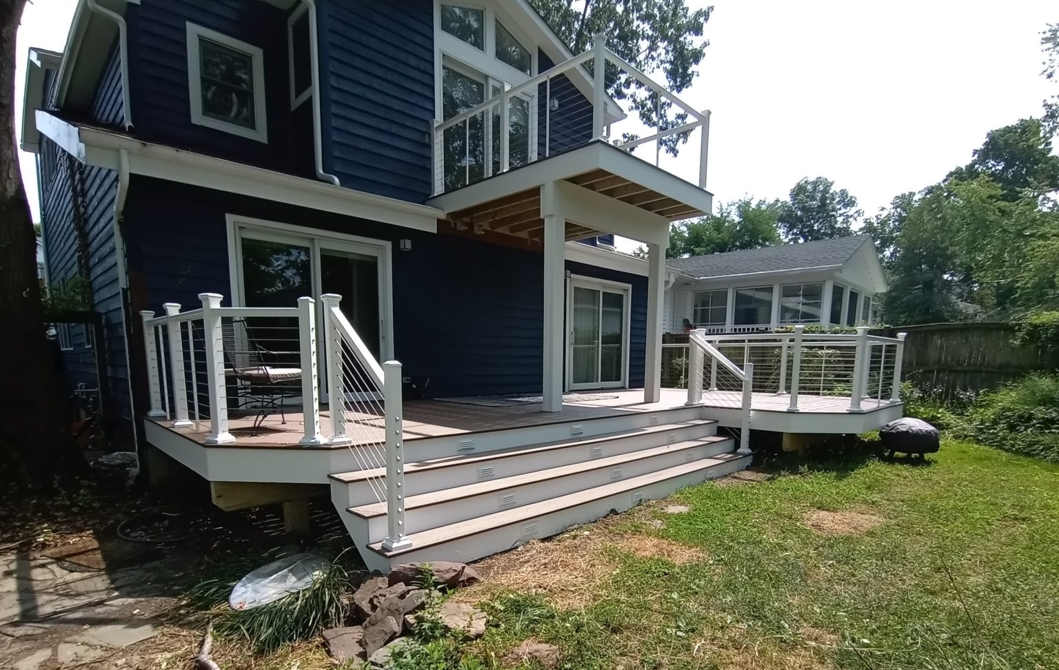 Project of the Month: TimberTech Deck & Cable Railing in Annapolis, MD ...