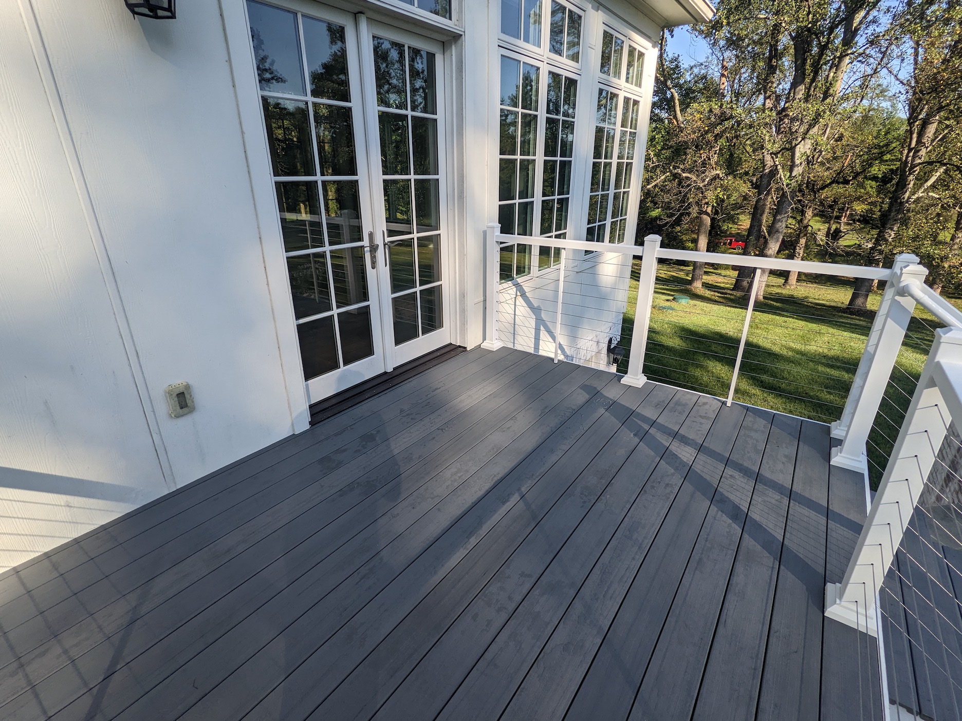 Makeover Monday: TimberTech Composite Deck in Cockeysville, MD | Fence ...