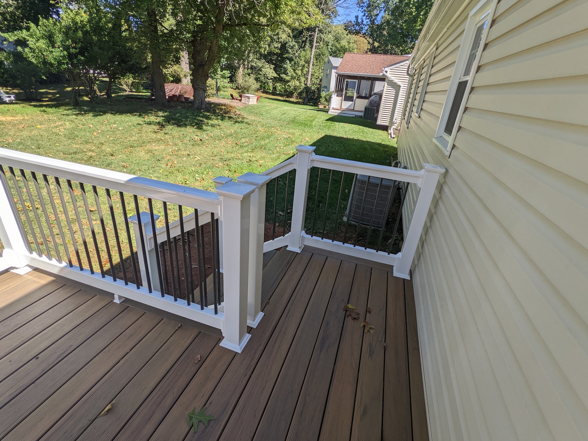 Makeover Monday: TimberTech AZEK Deck in Columbia, Maryland | Fence ...