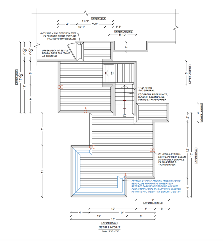 Project of the Month: Multi-Level Deck in Crownsville, Maryland | Fence ...