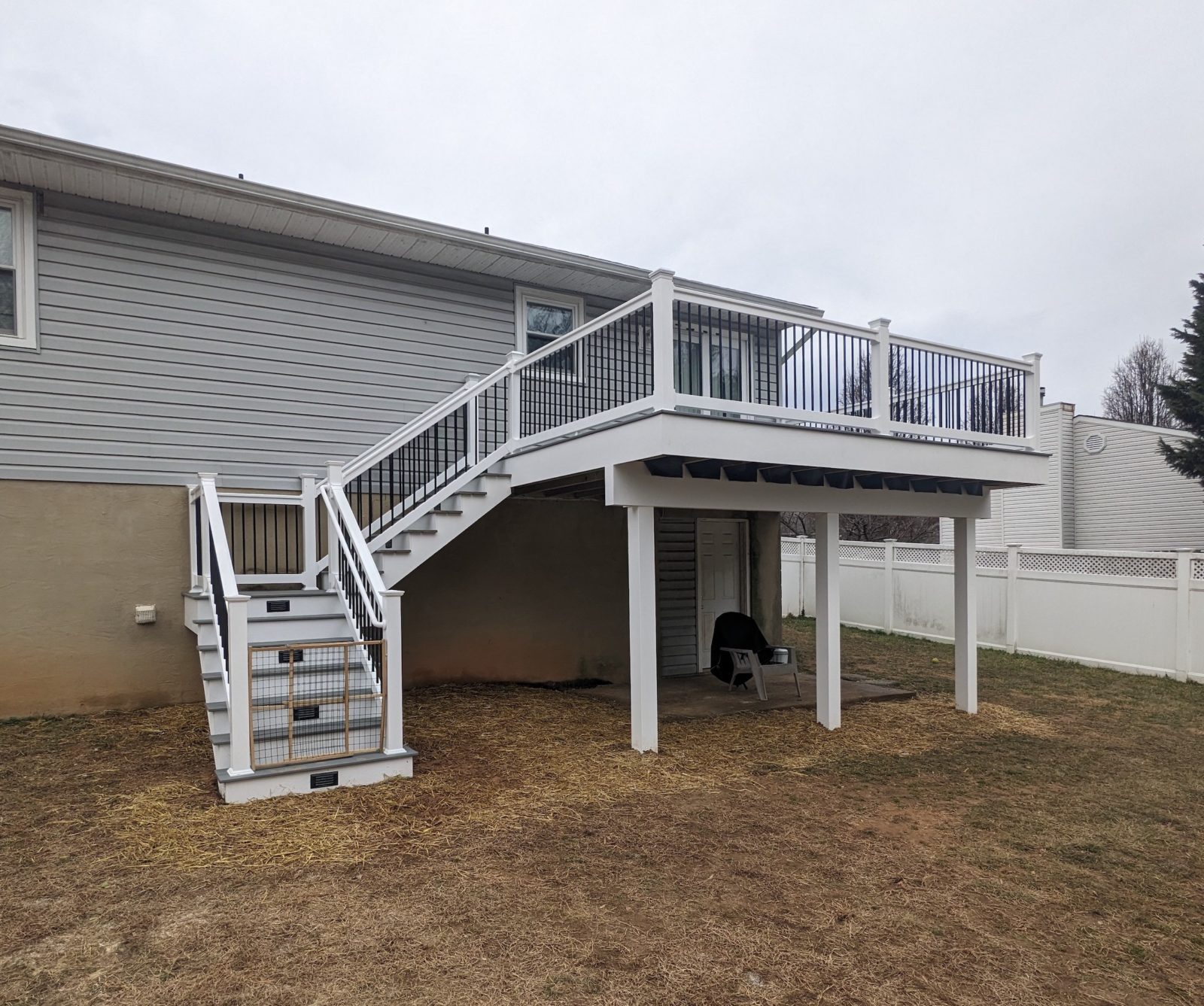 Makeover Monday: Trex Composite Deck in Glen Burnie, Maryland | Fence ...