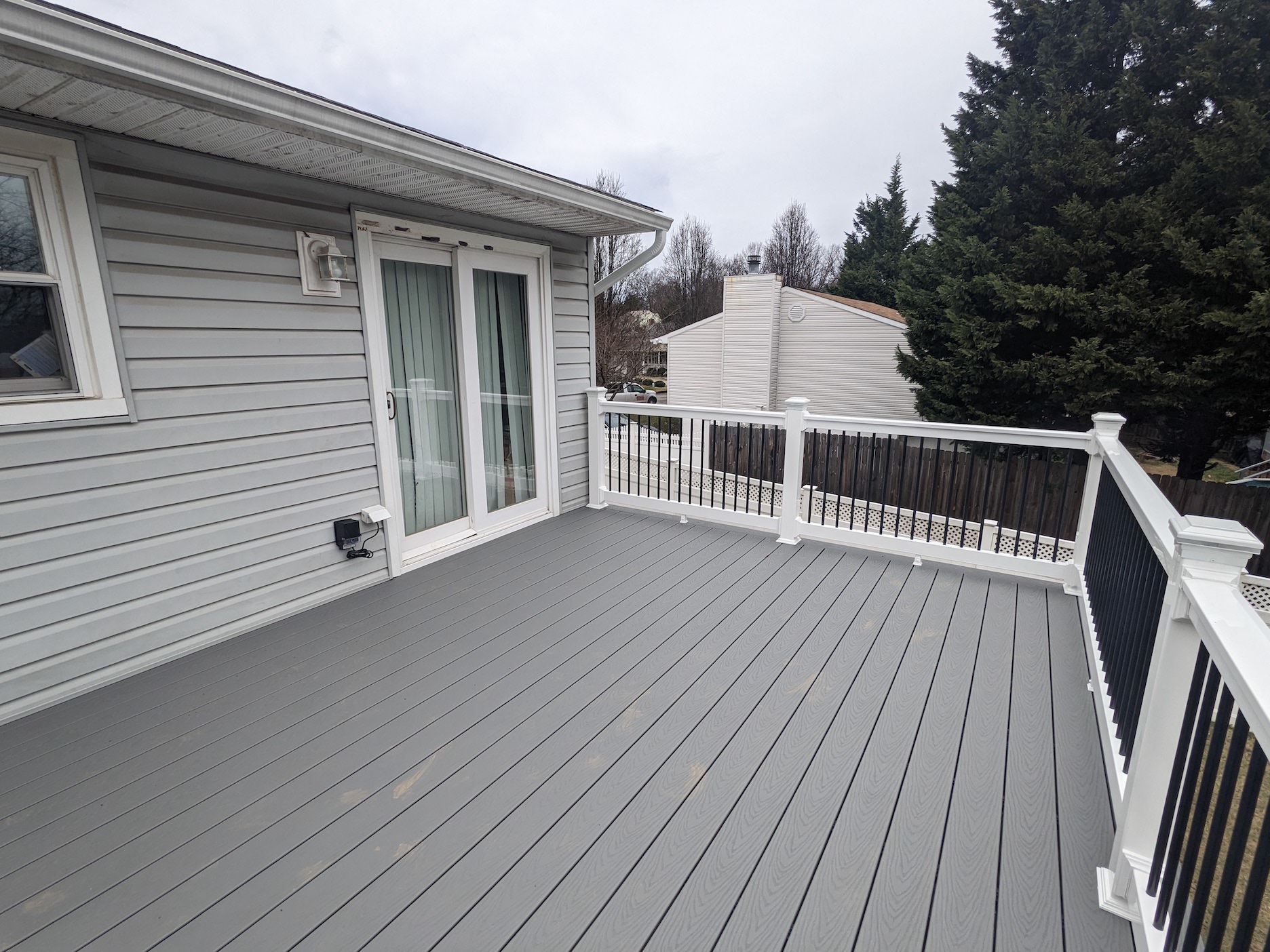 Makeover Monday: Trex Composite Deck in Glen Burnie, Maryland | Fence ...