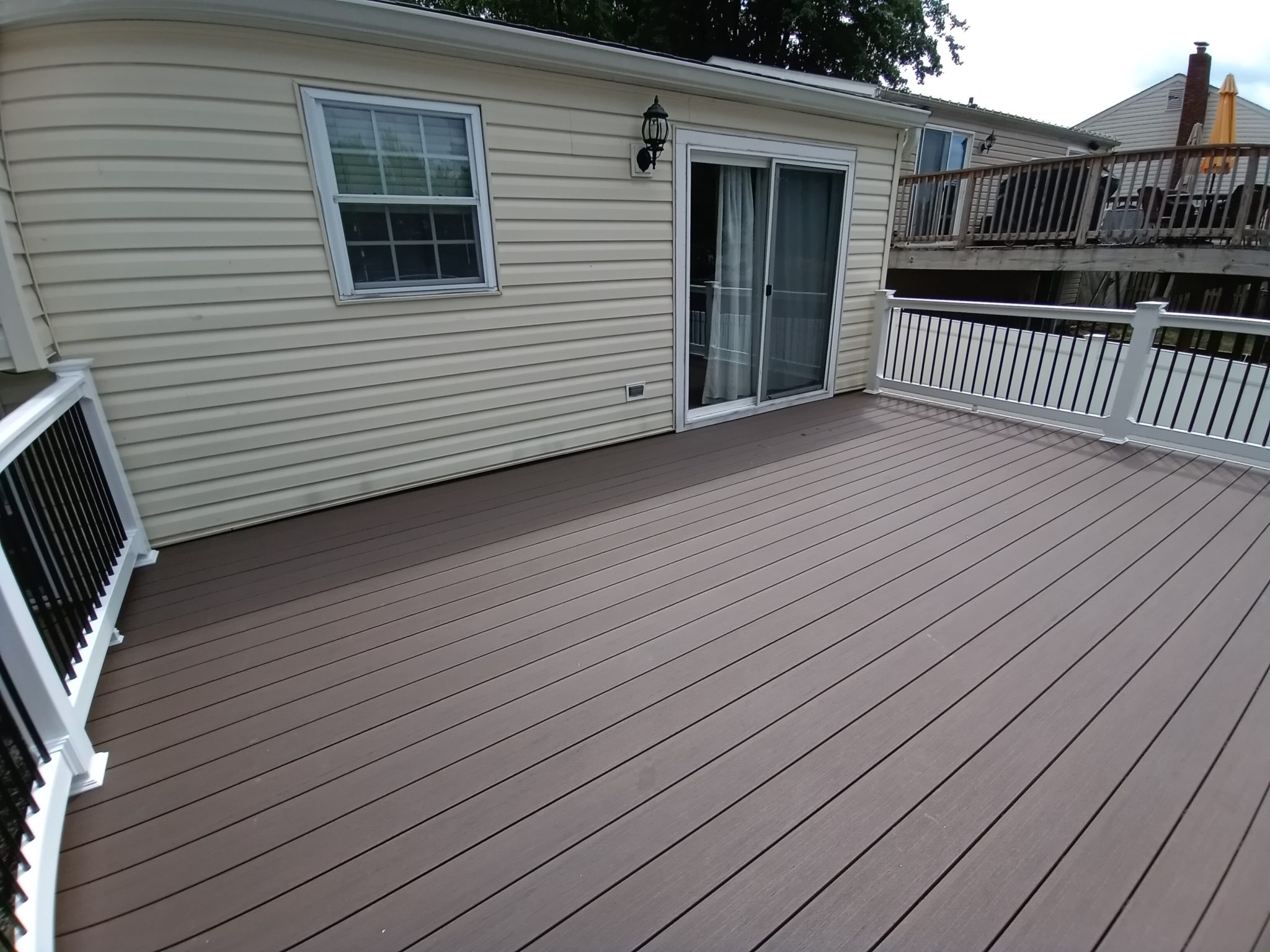 Makeover Monday: TimberTech Dark Cocoa Deck in Pasadena, Maryland ...