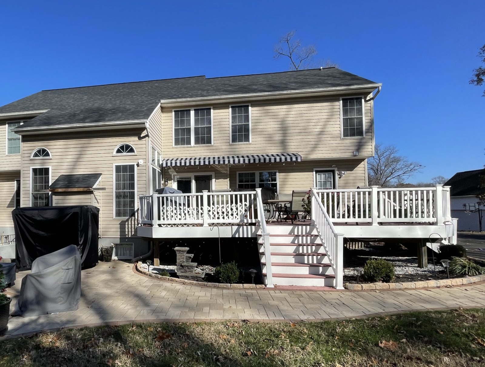 Makeover Monday: TimberTech Redecking in Pasadena, MD | Fence & Deck ...