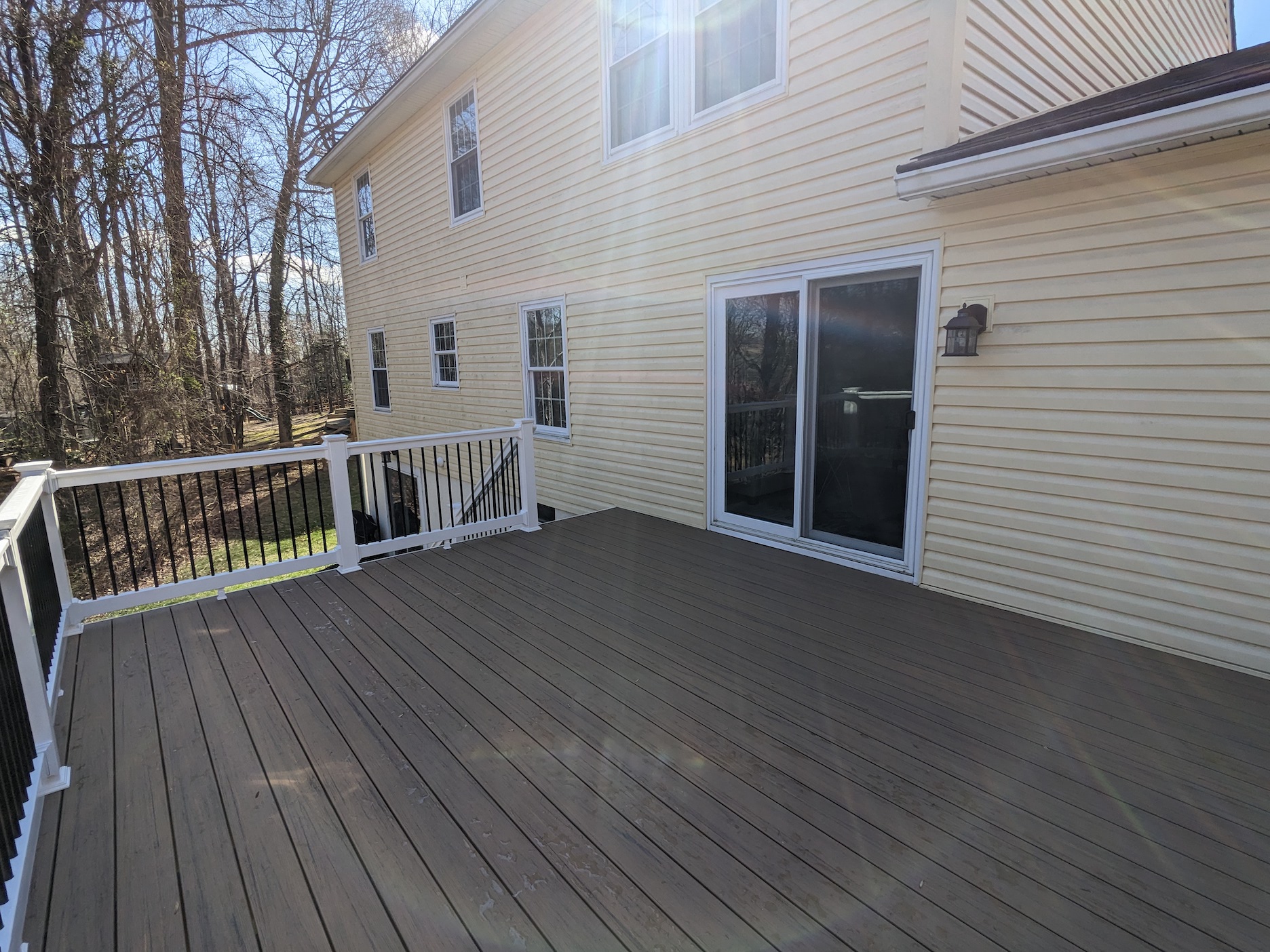 Makeover Monday: TimberTech Deck in Laurel, Maryland | Fence & Deck ...