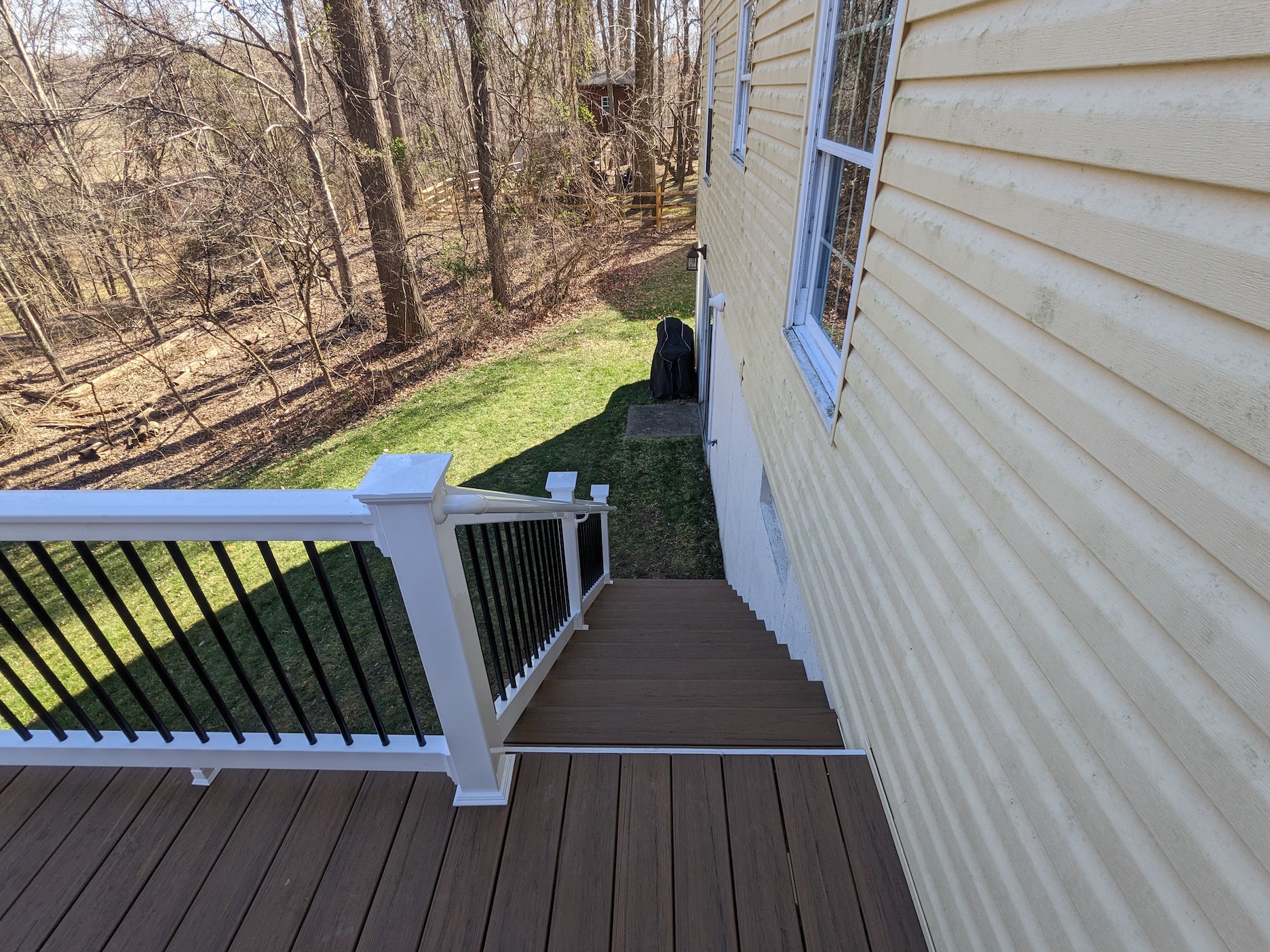 Makeover Monday: TimberTech Deck in Laurel, Maryland - Fence & Deck ...