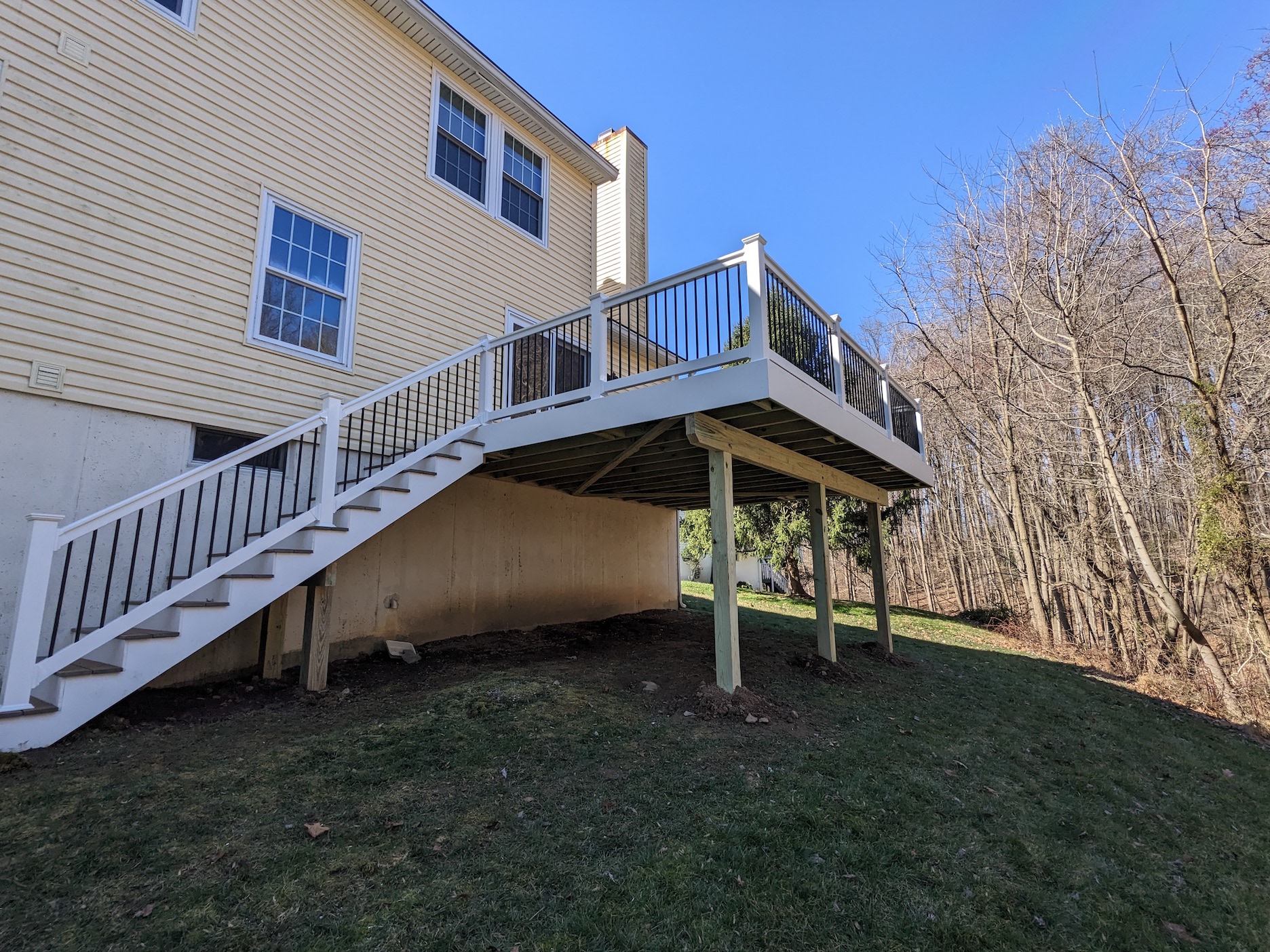 Makeover Monday: TimberTech Deck in Laurel, Maryland | Fence & Deck ...
