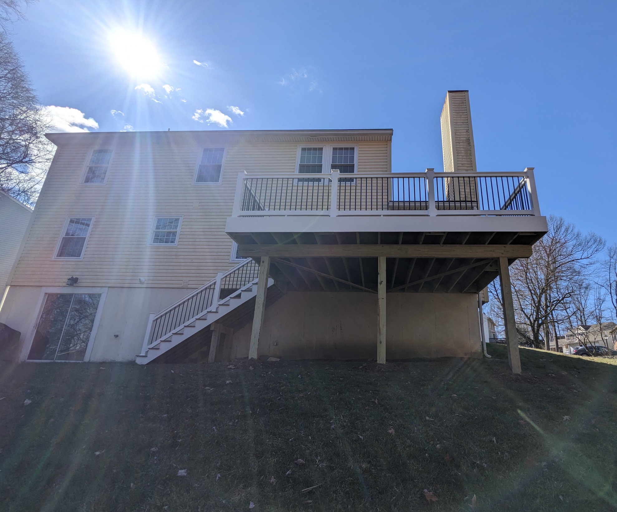 Makeover Monday: TimberTech Deck in Laurel, Maryland | Fence & Deck ...