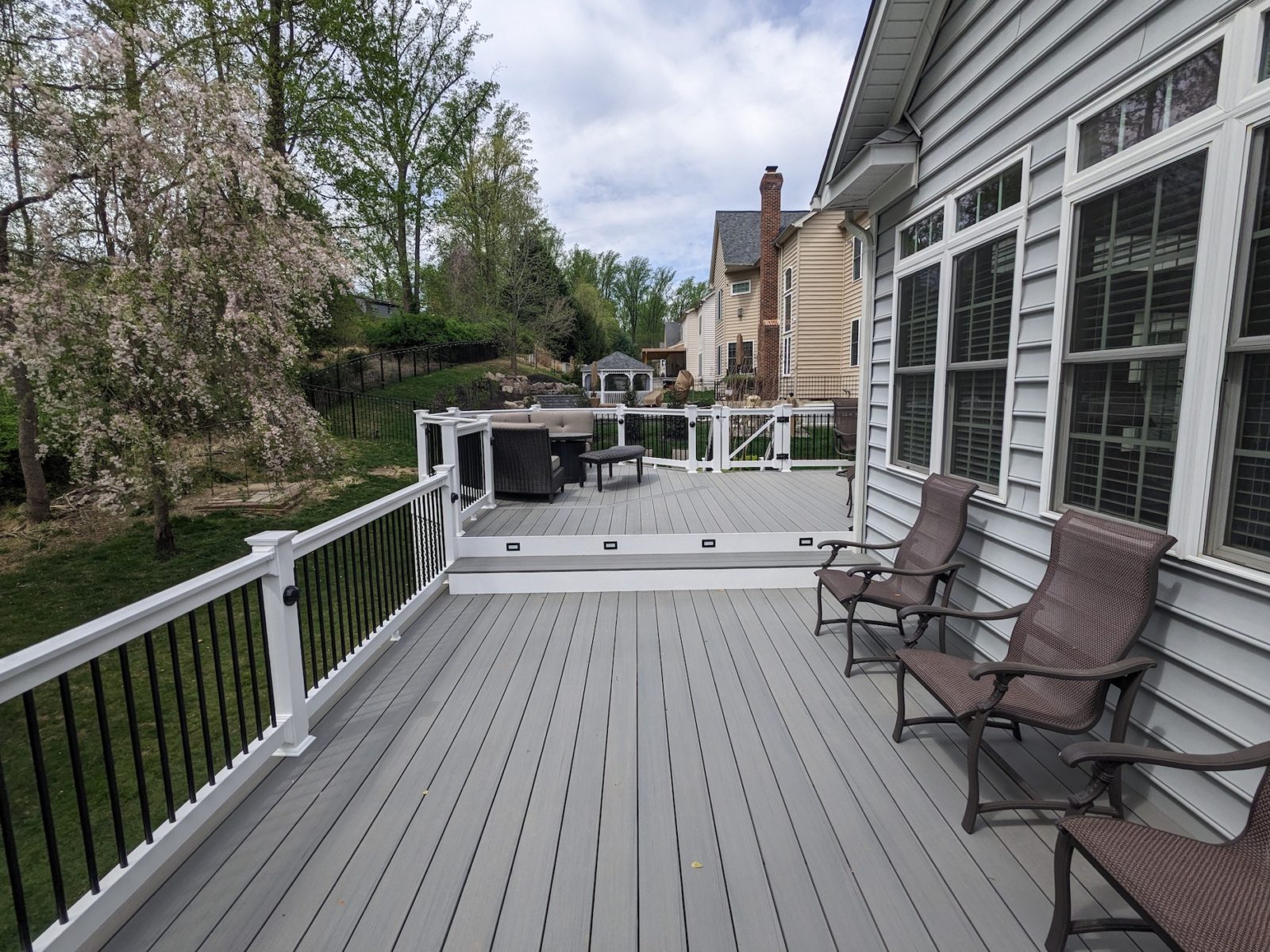 Project of the Month: Multi-level TimberTech deck in Ellicott City ...