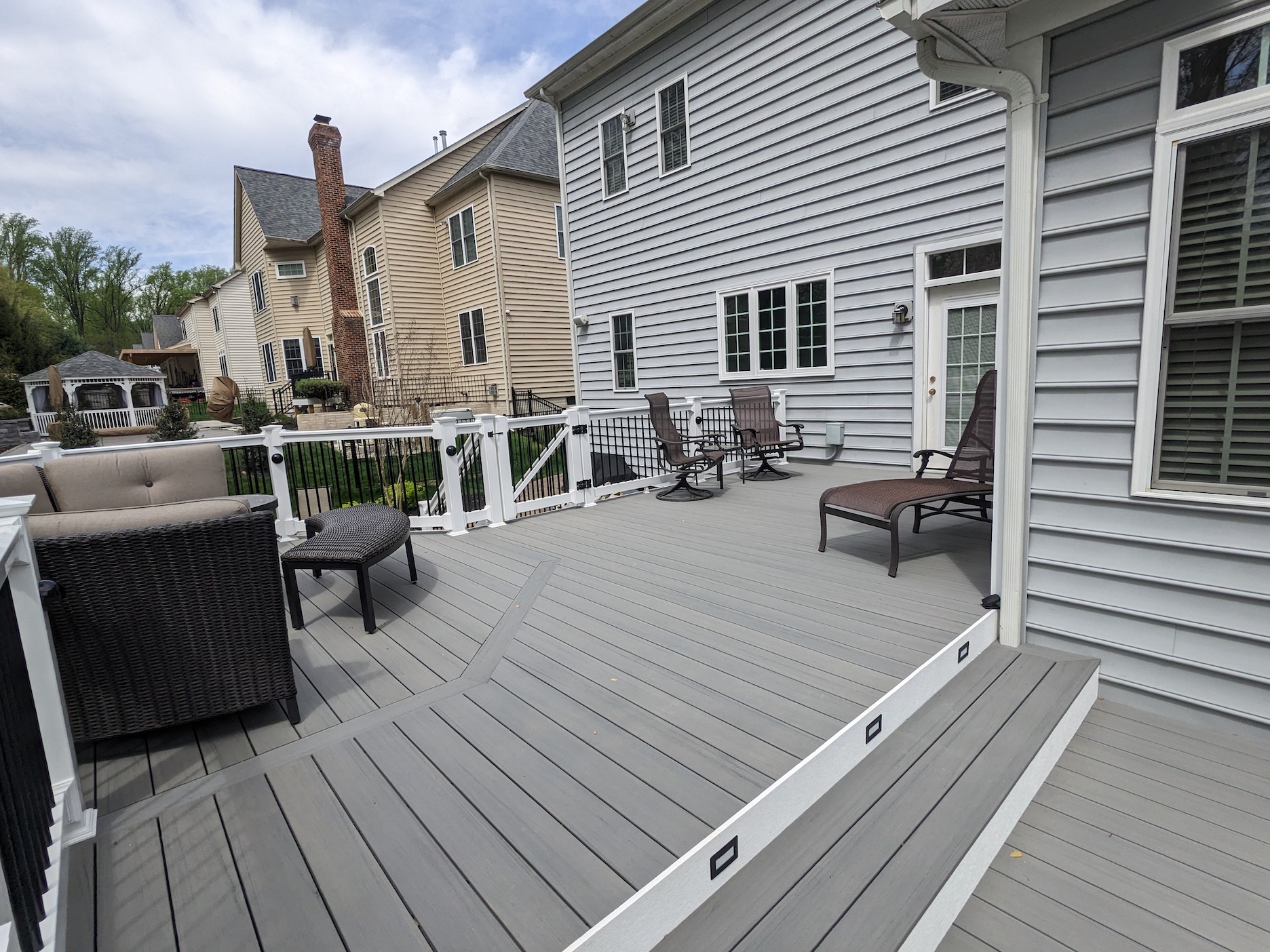 Project of the Month: Multi-level TimberTech deck in Ellicott City ...