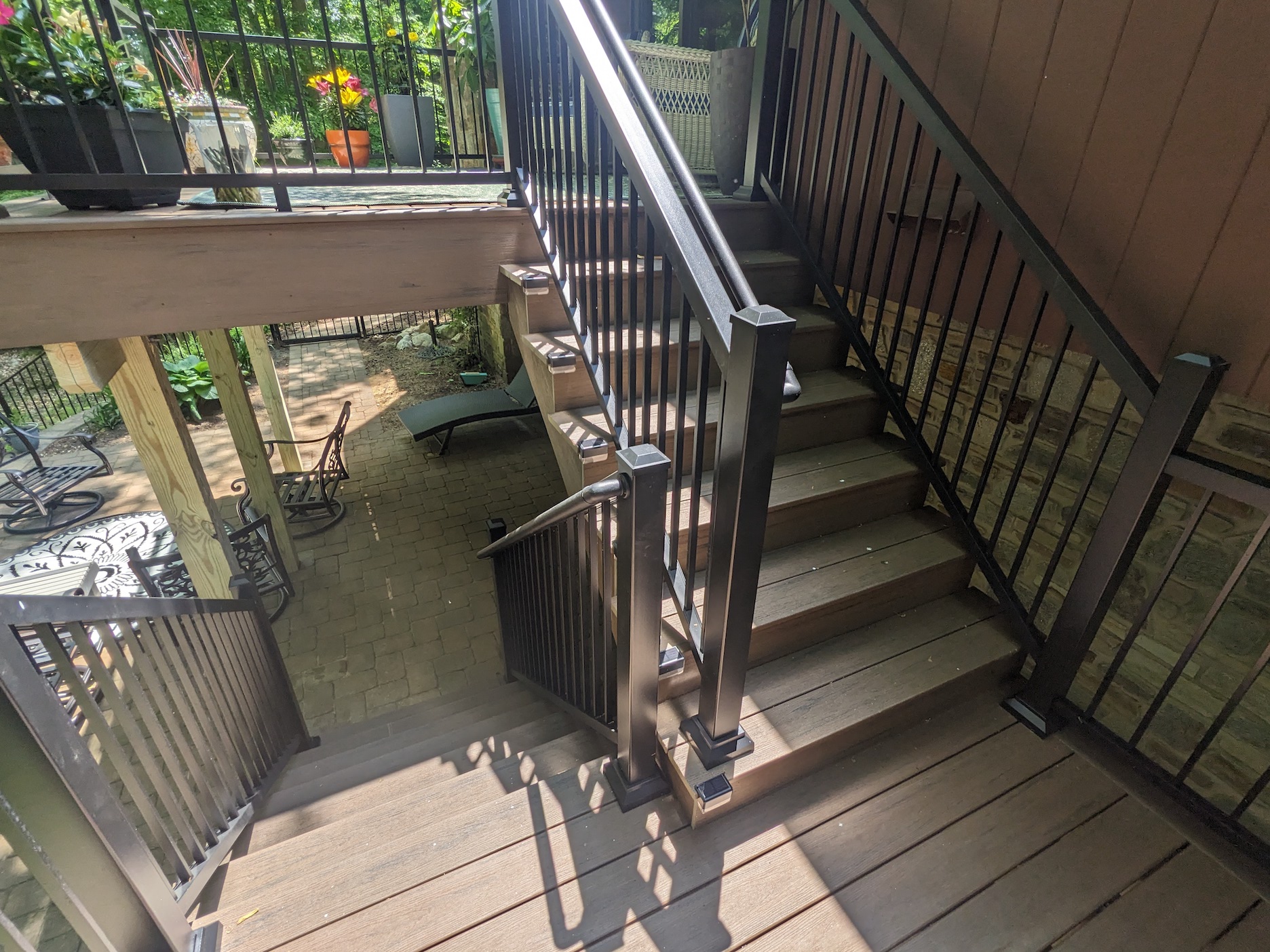 Makeover Monday: TimberTech Dark Roast Deck in Baltimore County | Fence ...