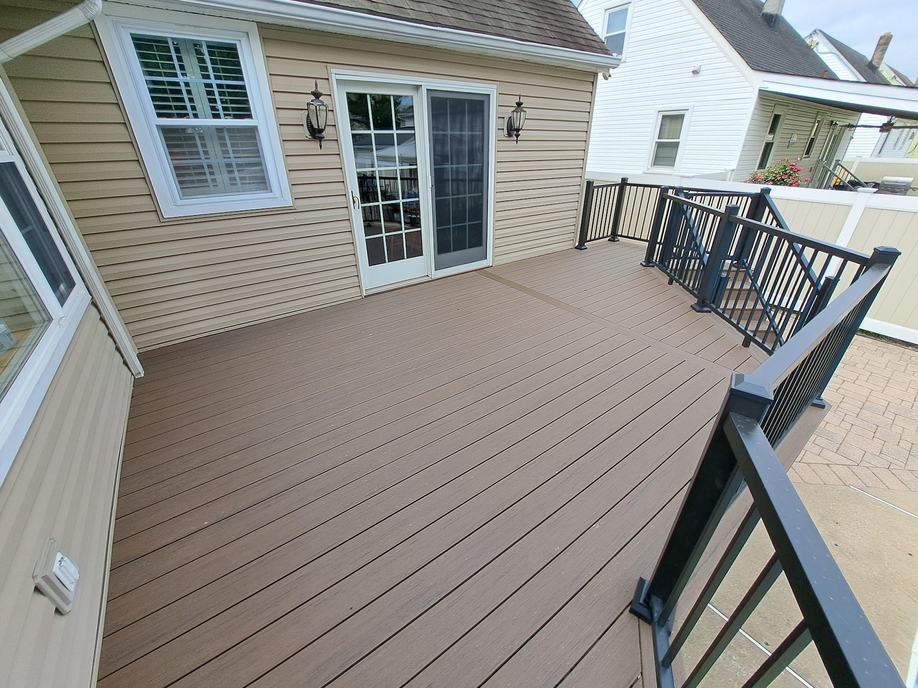 Makeover Monday: Pool & Hot Tub Deck in Glen Burnie, Maryland | Fence & Deck Connection Blog