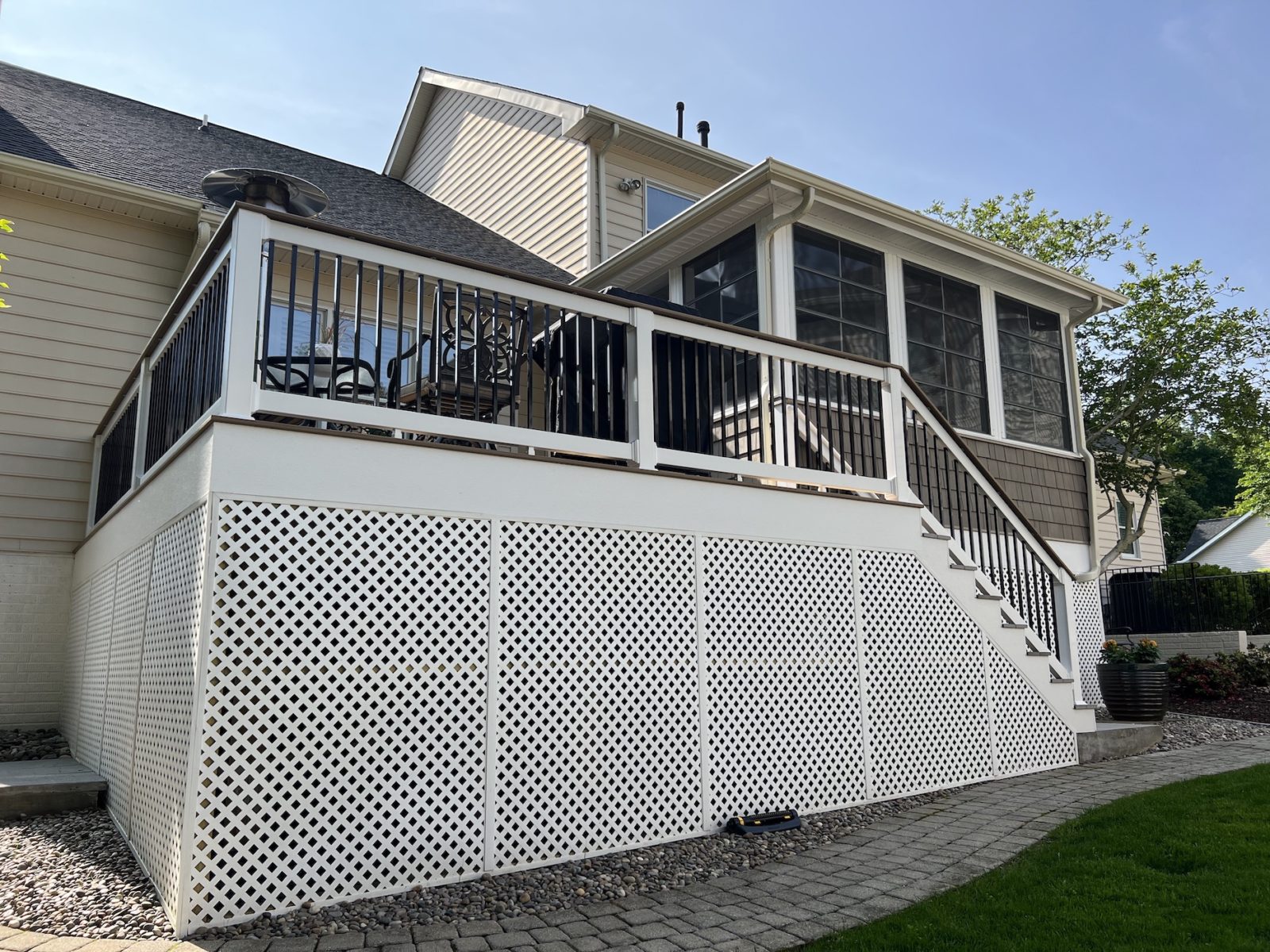 Project of the Month: Refurbished Screen Porch in Edgewater, Maryland ...
