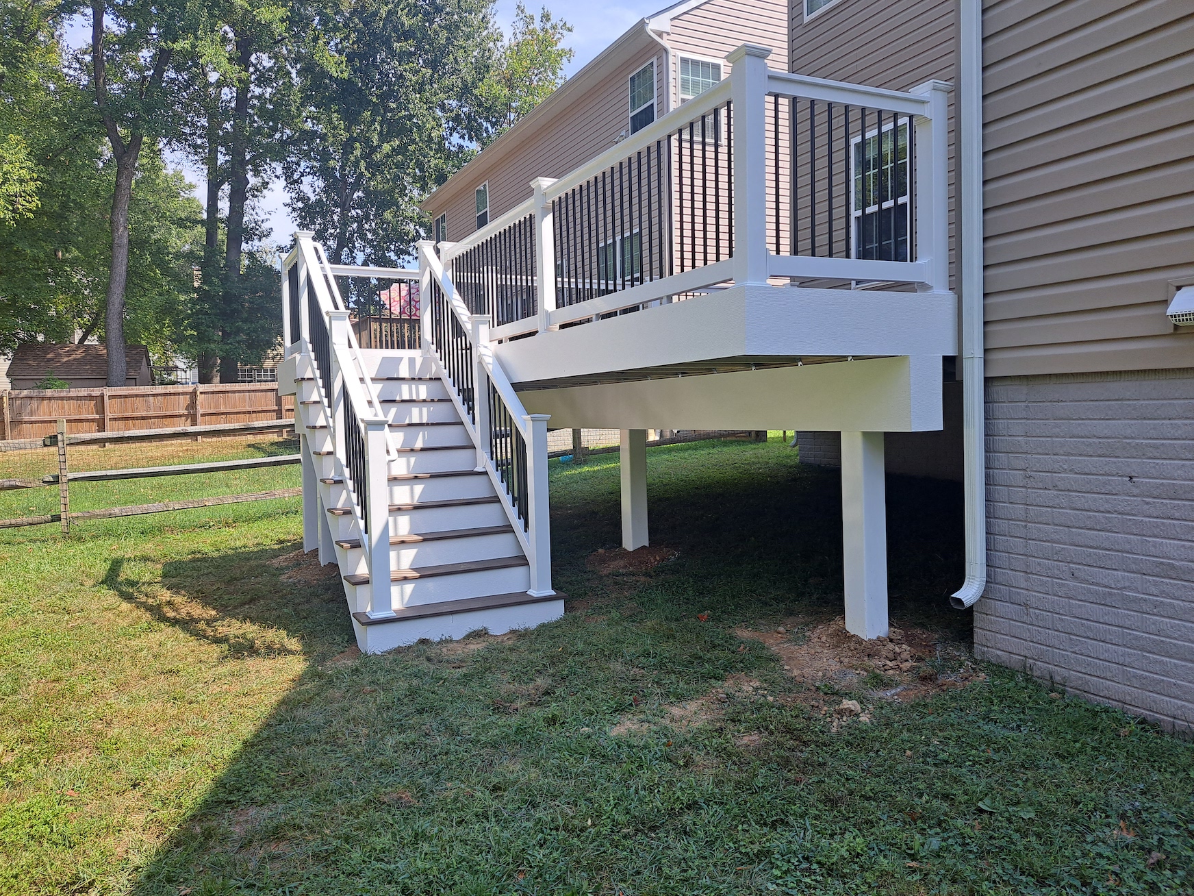 Makeover Monday: TimberTech Deck in Jessup, Maryland | Fence & Deck ...