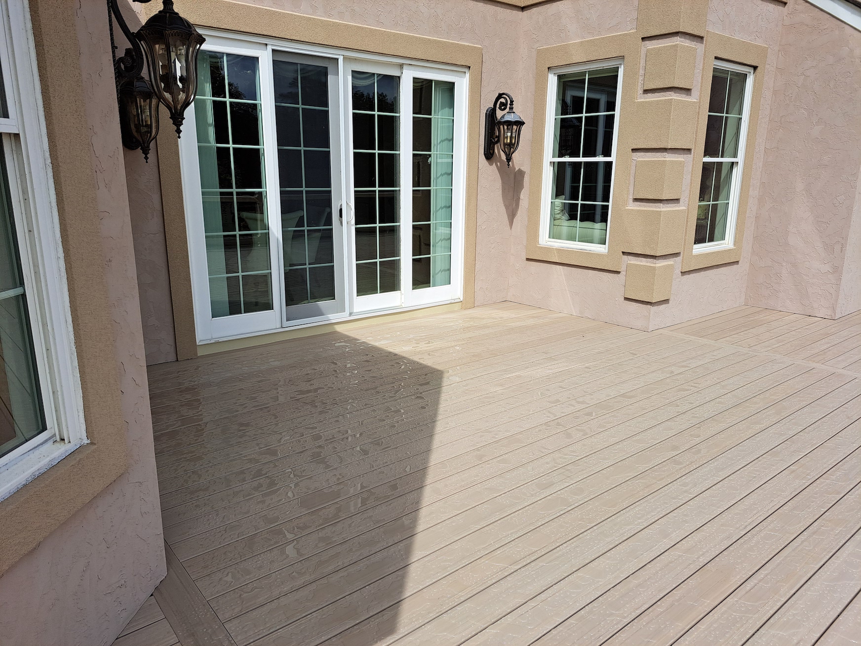 Project of the Month: French White Oak Composite Deck in Fallston ...