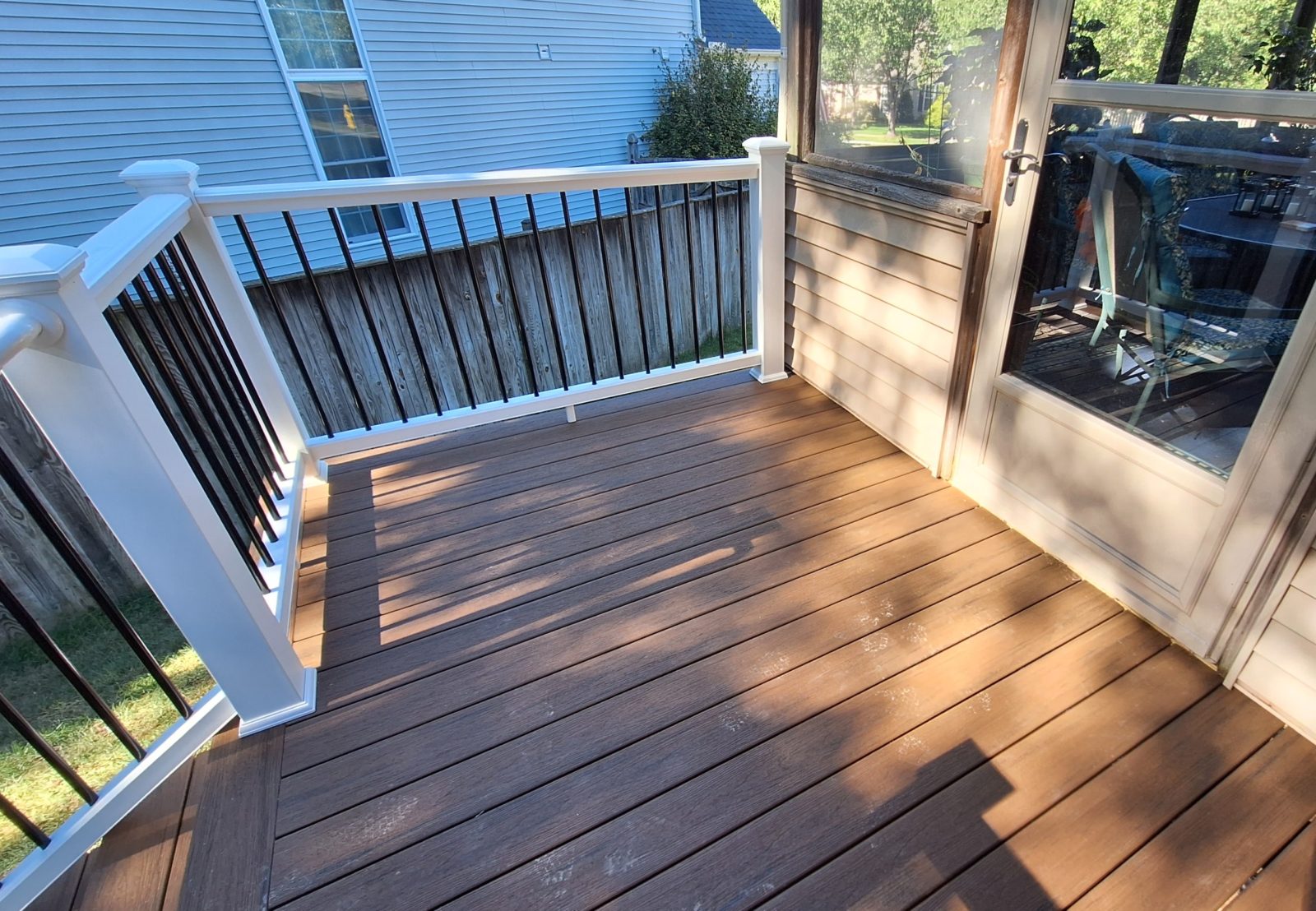 Makeover Monday: Redecking Project in Odenton, Maryland | Fence & Deck ...
