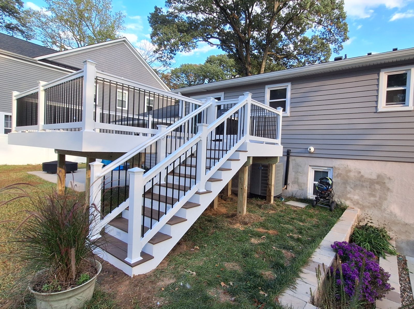Makeover Monday: a Deck Turned Rot to Remarkable in Severna Park ...
