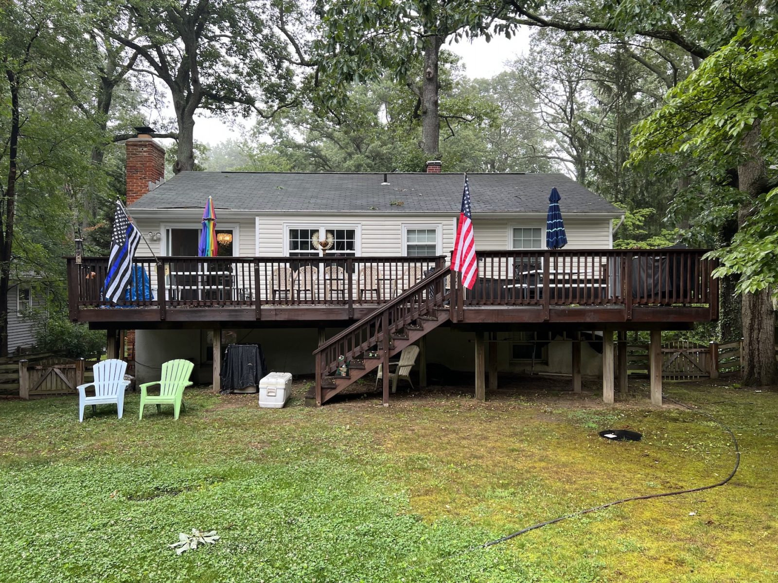 TimberTech Deck Makeover in Crownsville, Maryland | Fence & Deck ...