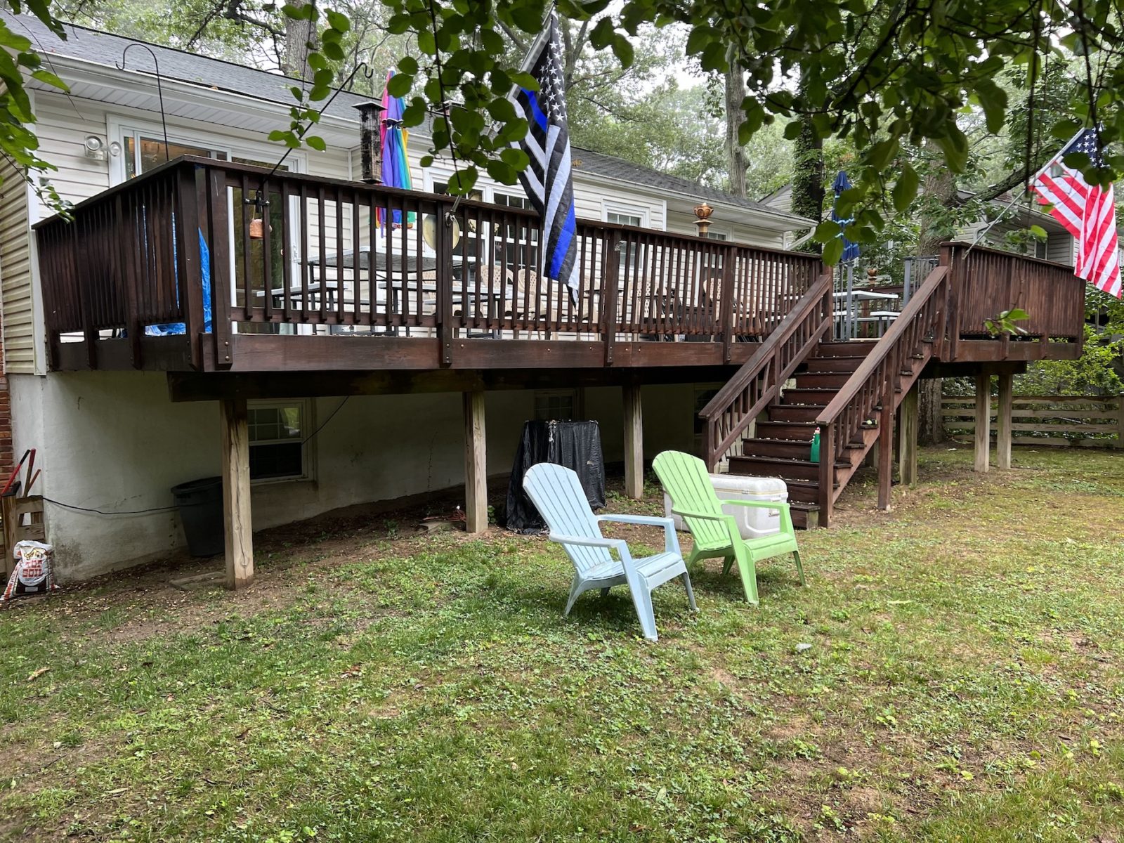 TimberTech Deck Makeover in Crownsville, Maryland | Fence & Deck ...