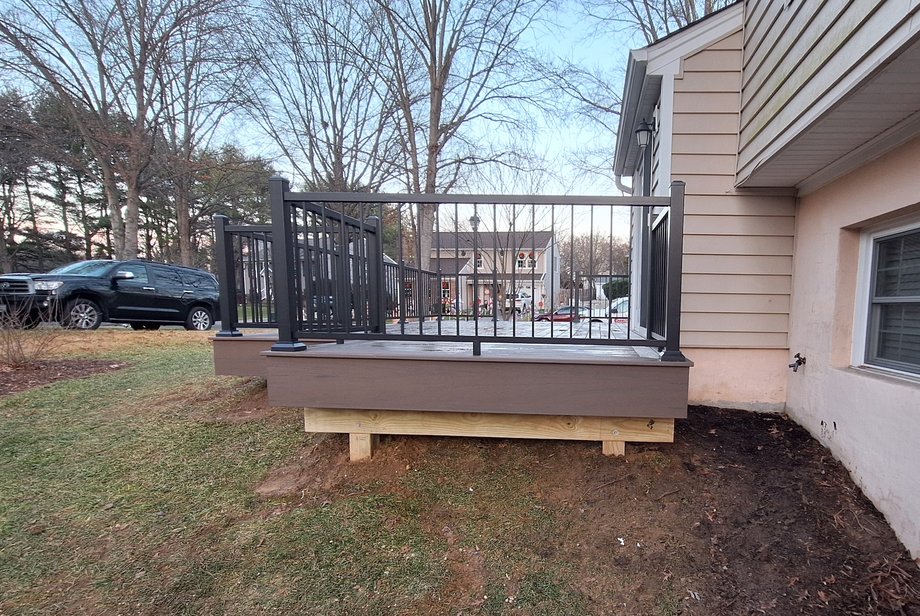 Makeover Monday: New TimberTech Deck in Anne Arundel County | Fence ...