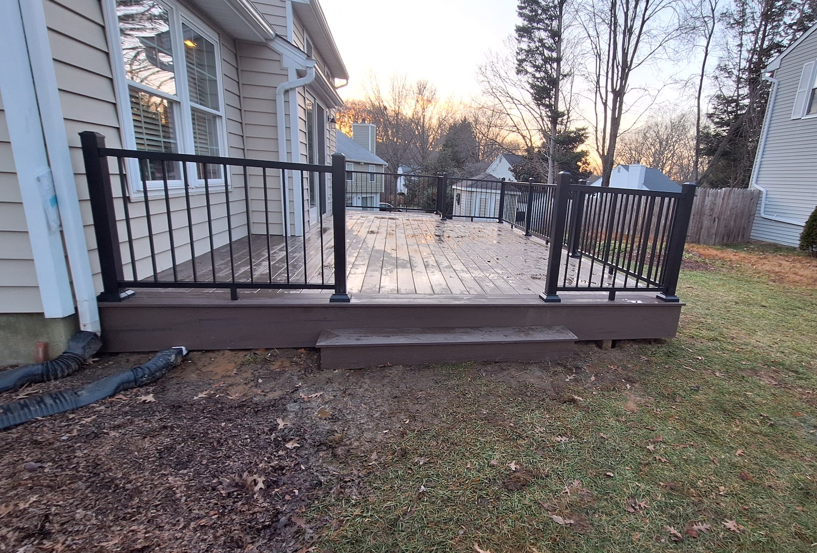 Makeover Monday: New TimberTech Deck in Anne Arundel County | Fence ...