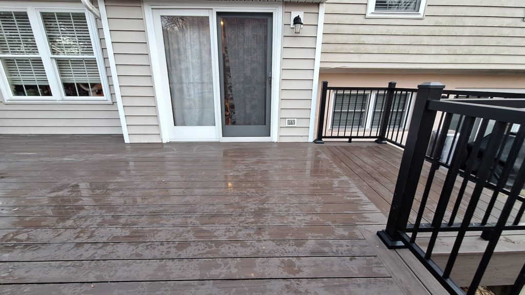 Makeover Monday: New TimberTech Deck in Anne Arundel County - Fence ...