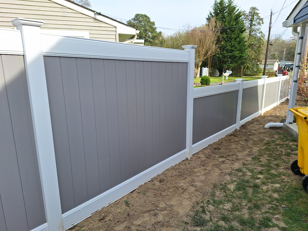Vinyl Fence Makeover in Davidsonville, Maryland | Fence & Deck ...