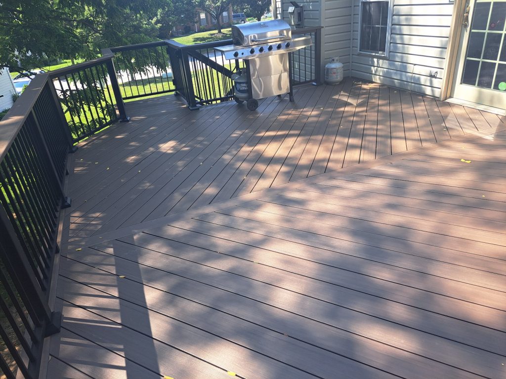 TimberTech AZEK Deck in Elkridge: Makeover Monday | Fence & Deck ...