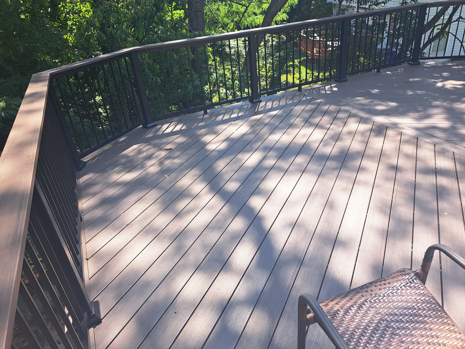 TimberTech AZEK Deck in Elkridge: Makeover Monday | Fence & Deck ...