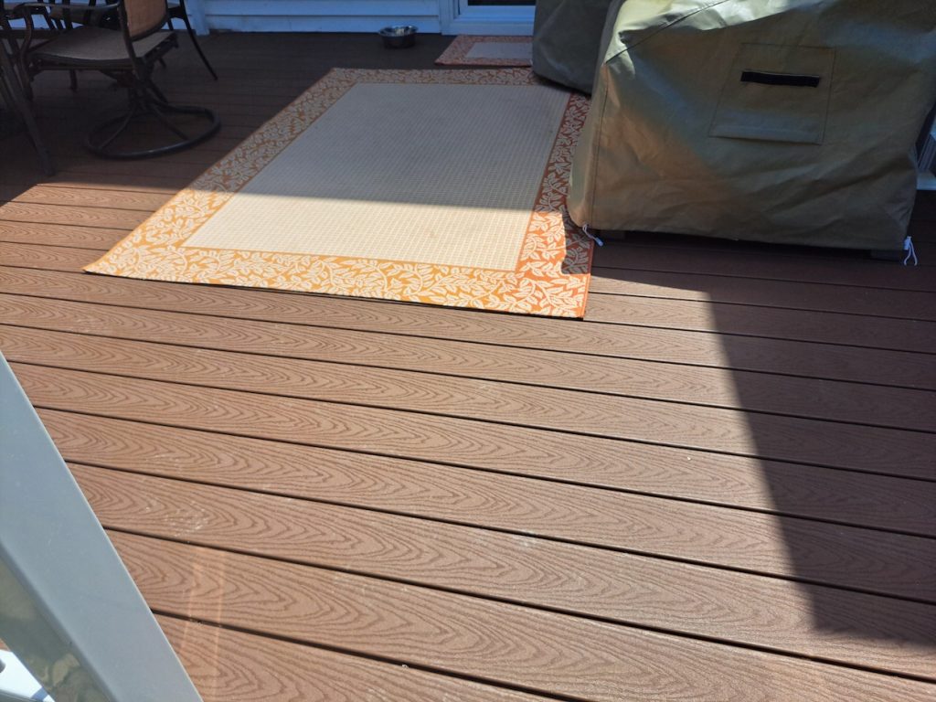 Trex Composite Deck in Frederick Maryland: Makeover Monday | Fence ...