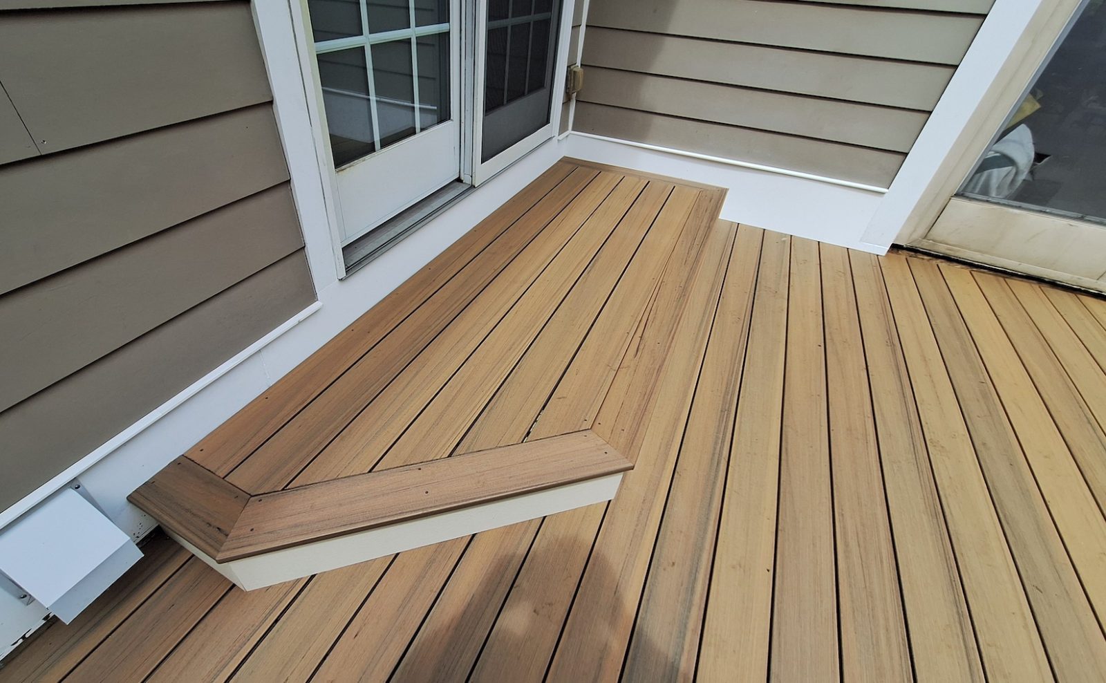 Coconut Husk Composite Deck in Arnold, MD: Makeover Monday | Fence ...