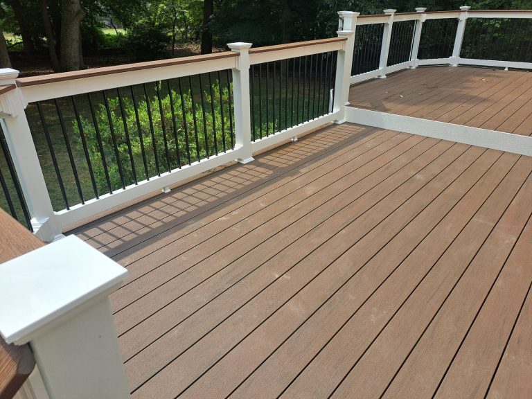 TimberTech Deck in Dark Cocoa: Makeover Monday | Fence & Deck ...