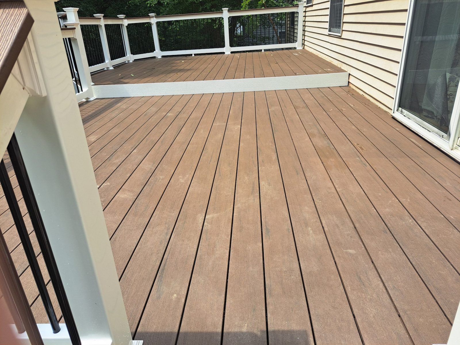 TimberTech Deck in Dark Cocoa: Makeover Monday | Fence & Deck ...
