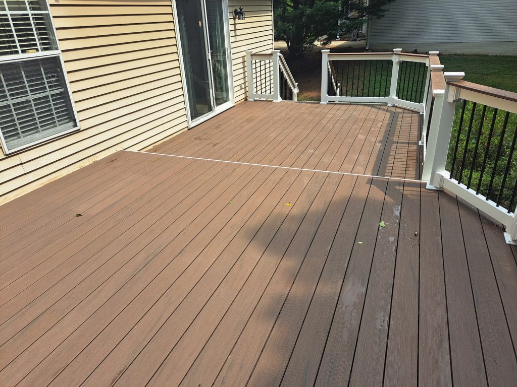 TimberTech Deck in Dark Cocoa: Makeover Monday | Fence & Deck ...