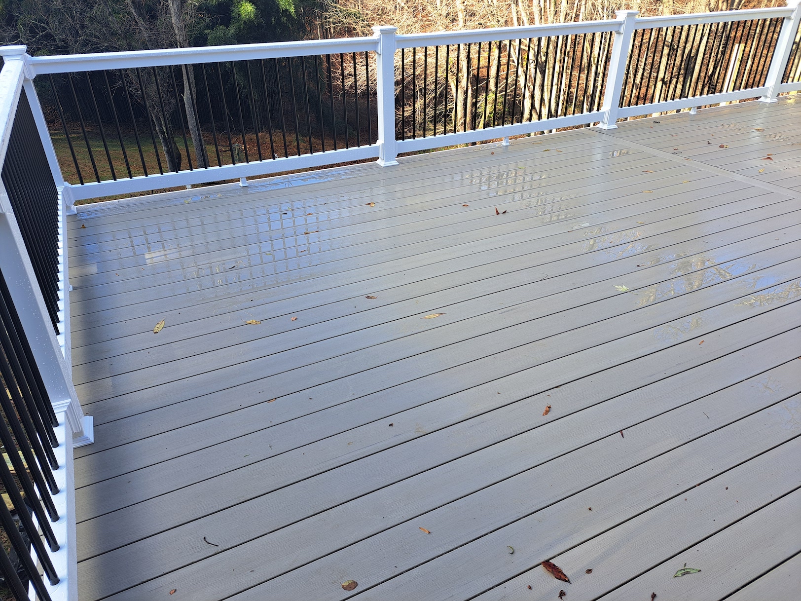 Weathered Oak Deck in Sykesville | Fence & Deck Connection Blog
