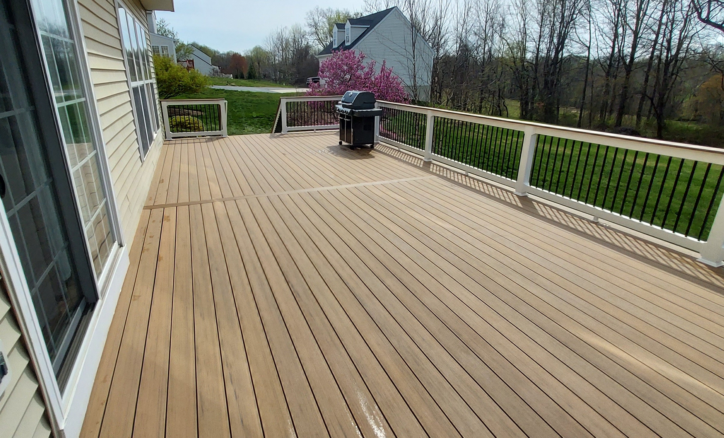 A Fresh Look: Stunning Redecking Transformation in Lothian | Fence ...